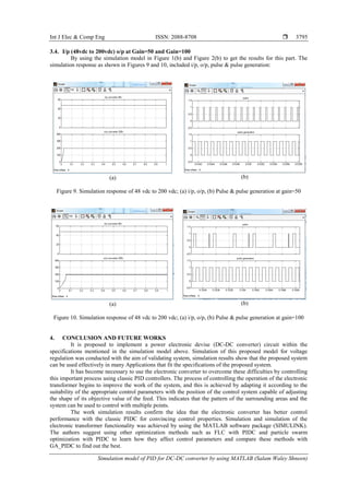 Simulation model of PID for DC-DC converter by using MATLAB | PDF