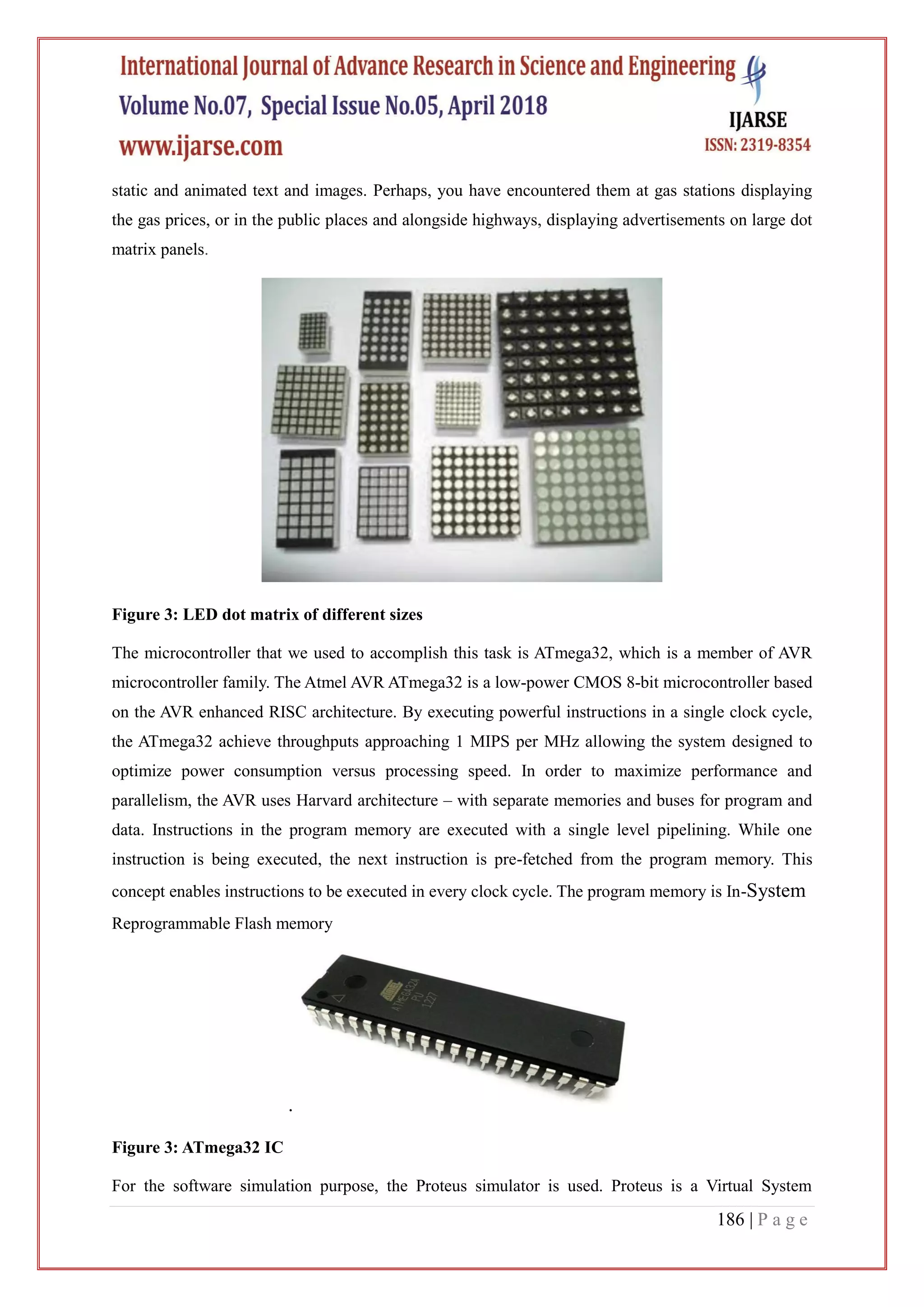LED MATRIX SCROLLING | PDF | Computing | Technology & Computing