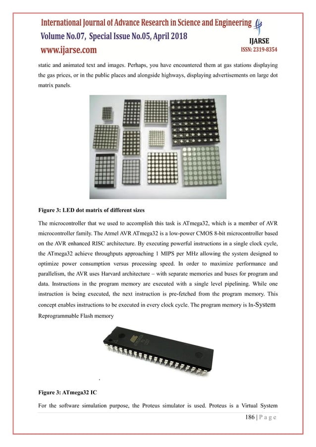 LED MATRIX SCROLLING | PDF | Computing | Technology & Computing
