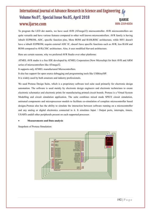 LED MATRIX SCROLLING | PDF | Computing | Technology & Computing