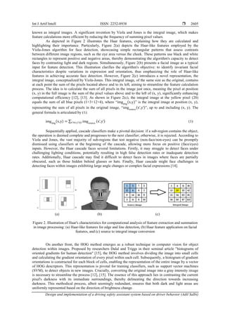 Design and implementation of a driving safety assistant system based on driver behavior | PDF