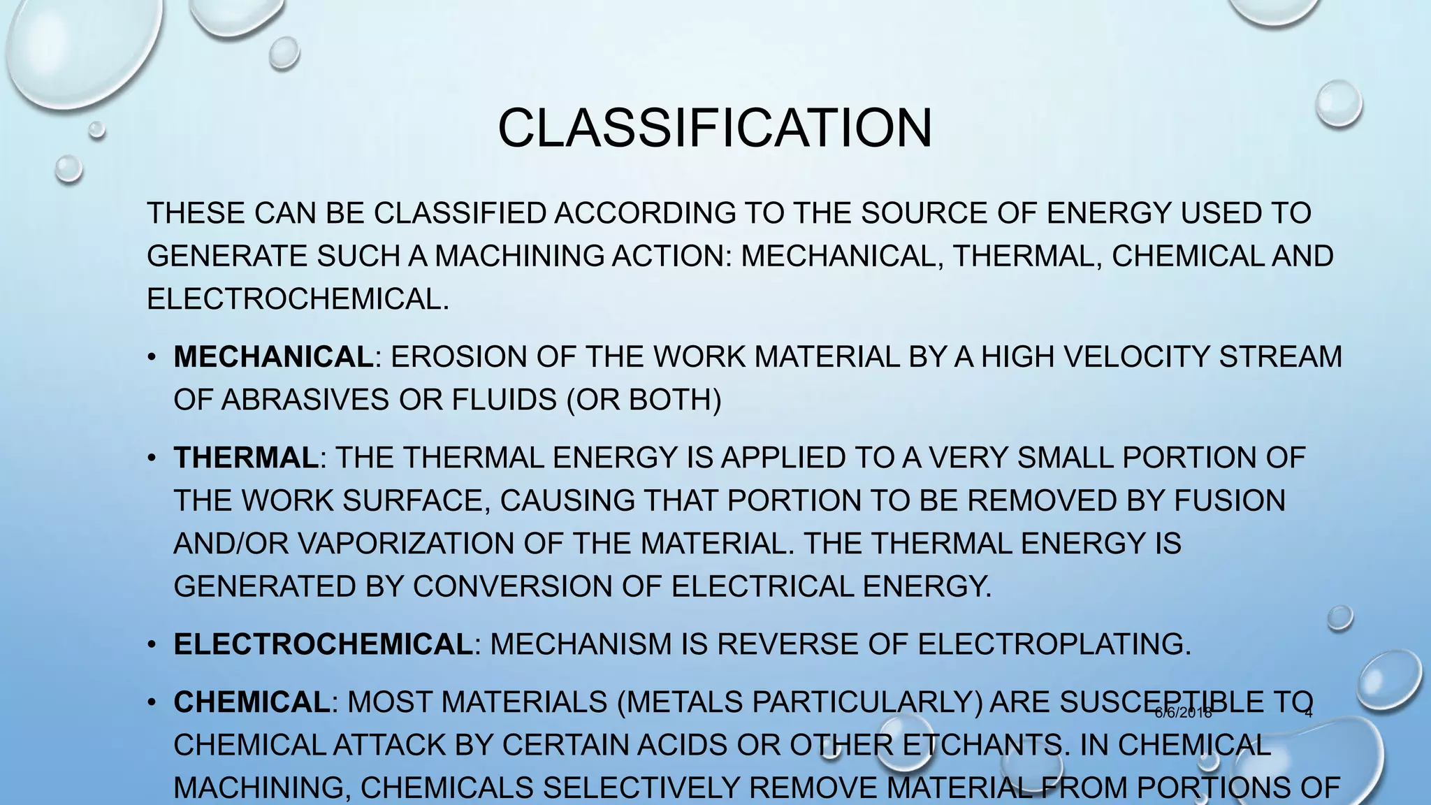 non traditional machining | PPTX