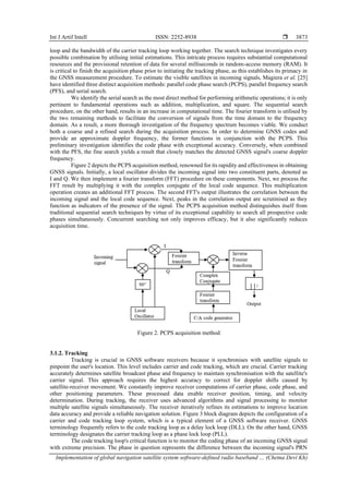 Implementation of global navigation satellite system software defined radio baseband processing ...