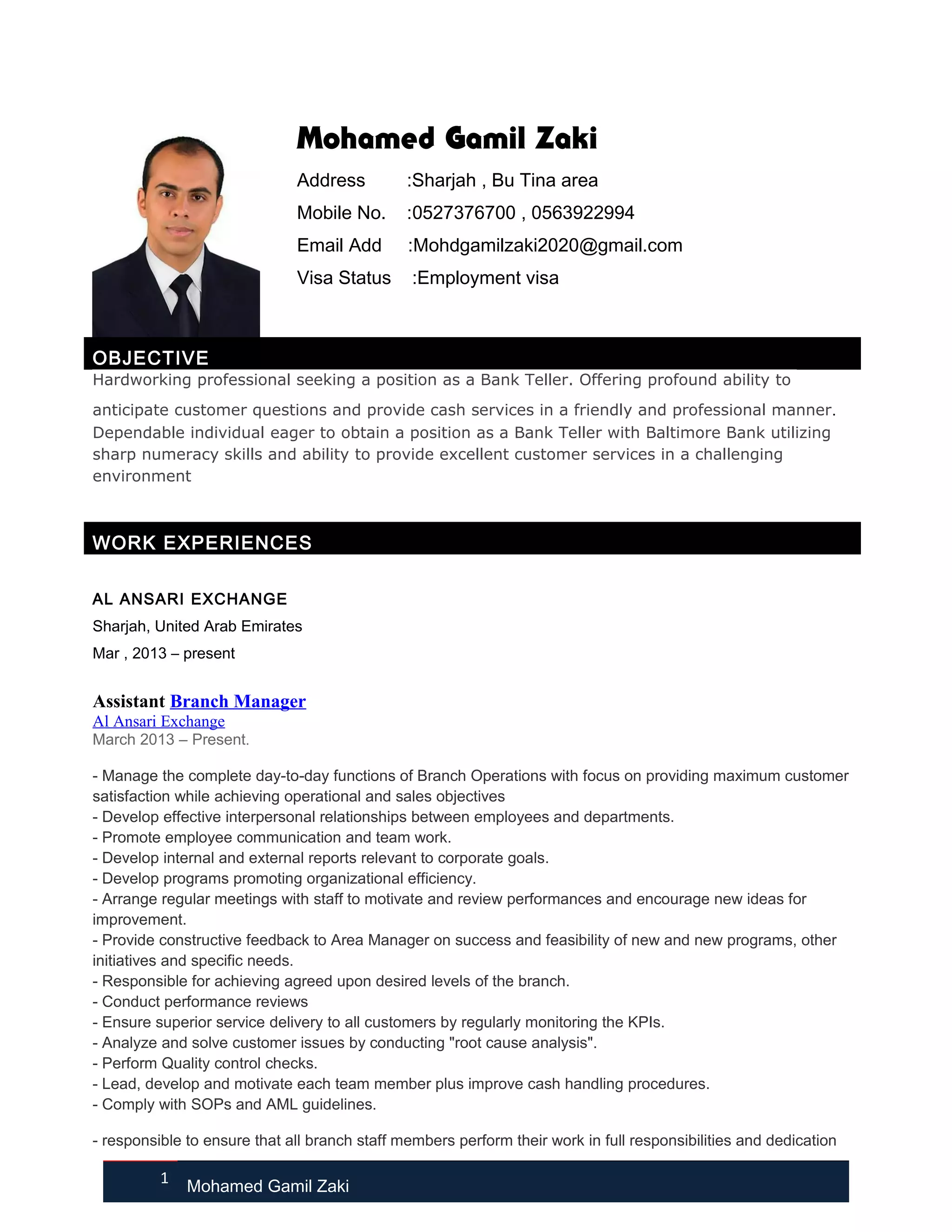 Mohamed Gamil Zaki Sayed Ahmed . | DOC