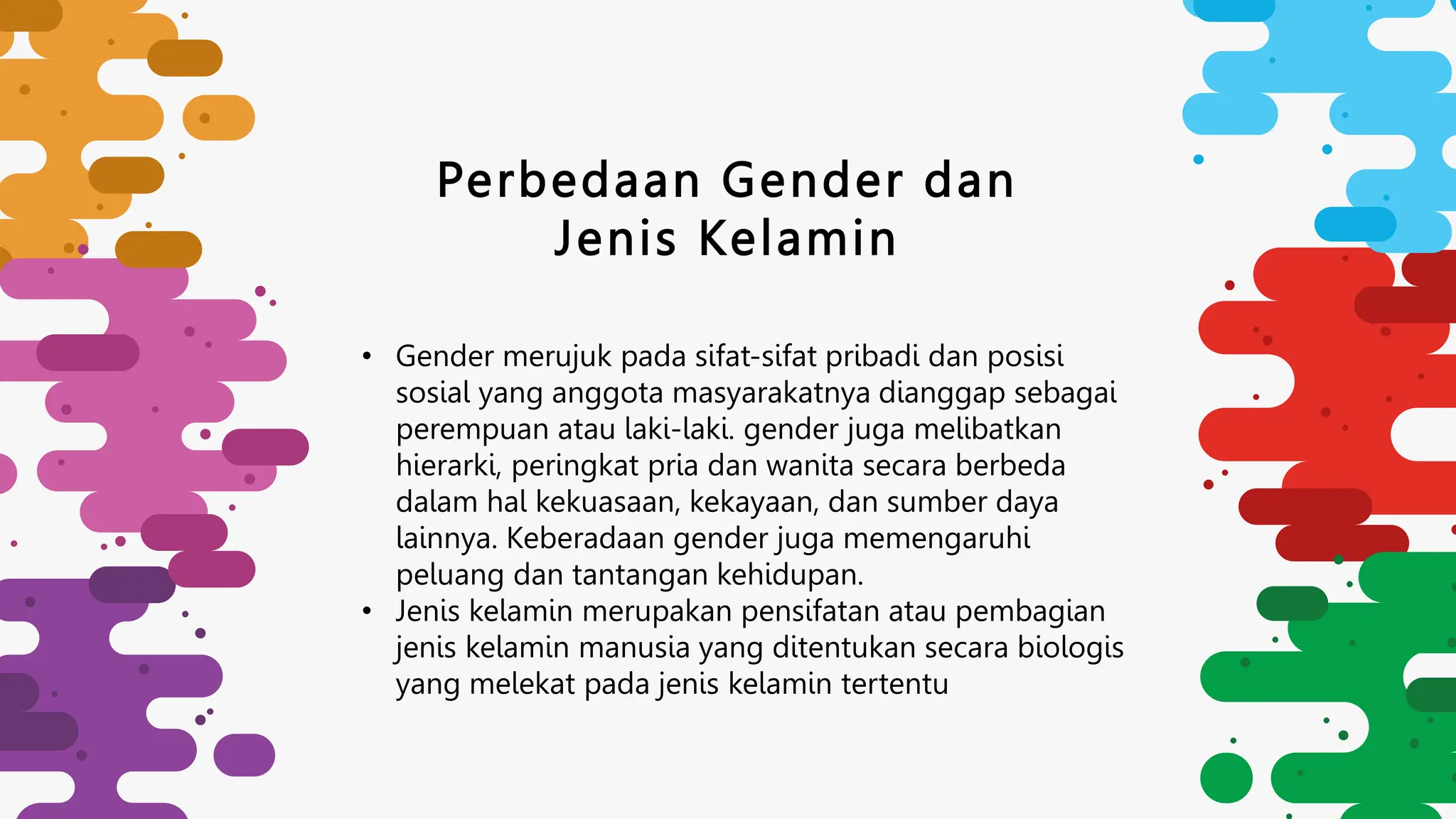POWERPOINT ILSOS MENGENAI KESETARAAN GENDER | PPT