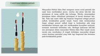 POWERPOINT ILSOS MENGENAI KESETARAAN GENDER | PPTX
