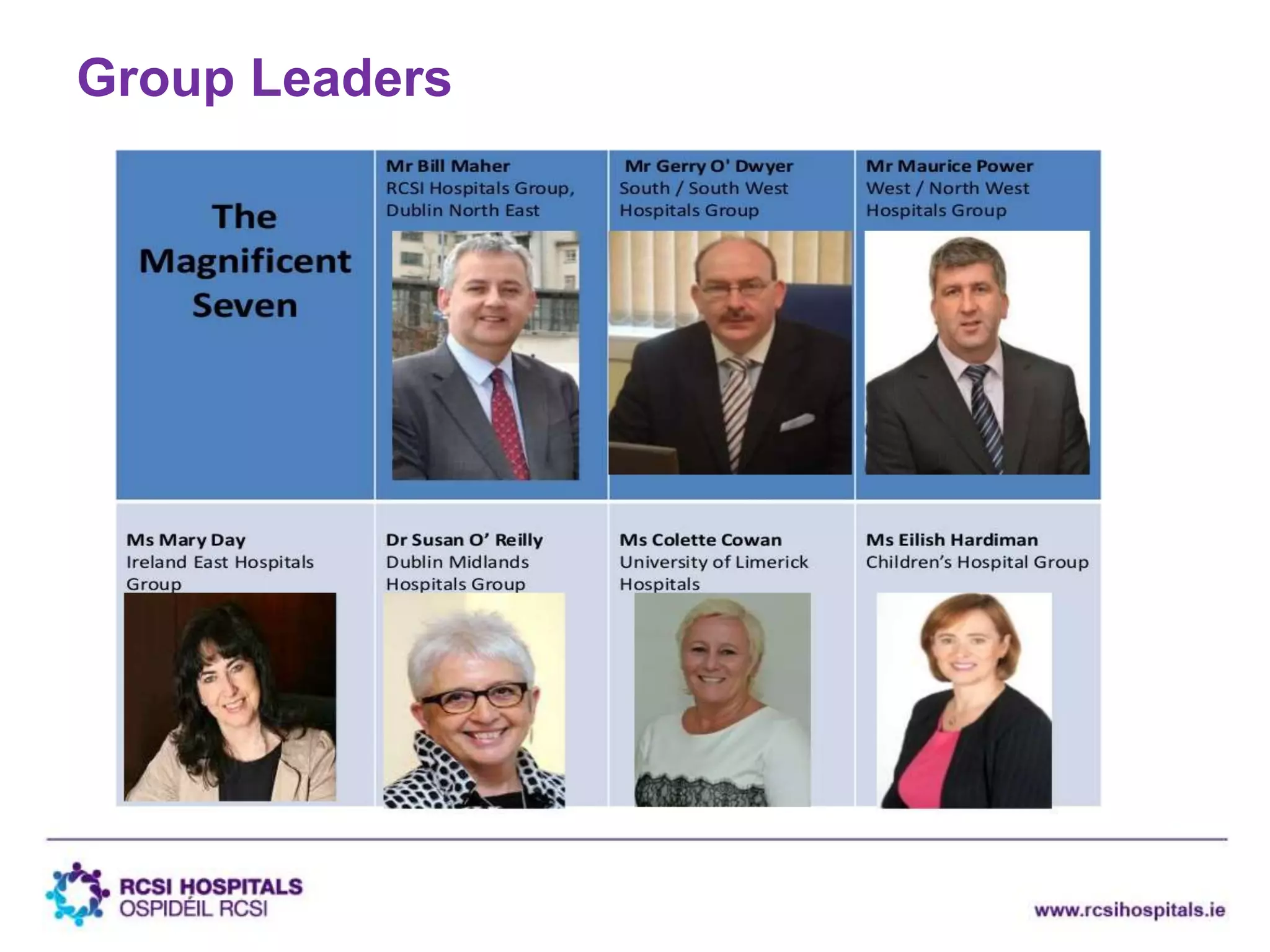 Bill Maher, Group CEO, RCSI Hospitals Group | PPTX