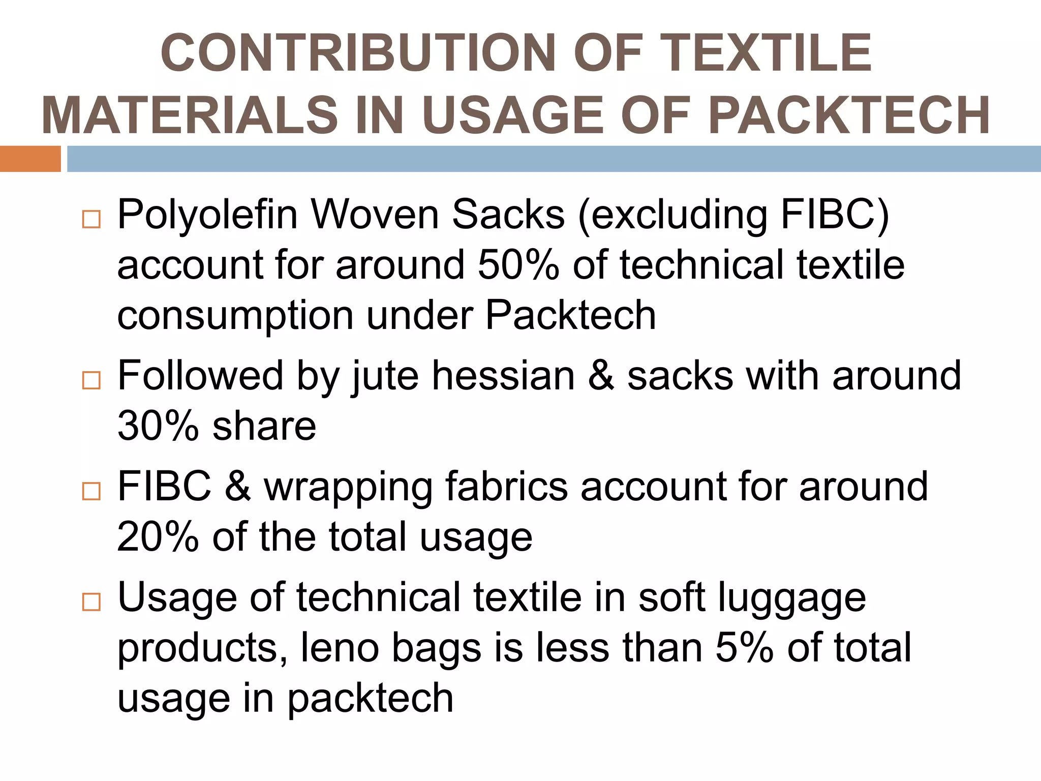 Packaging textiles | PPTX