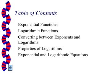 1528 exponential-log | PPT