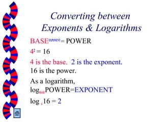 1528 exponential-log | PPT