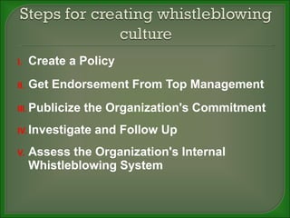 Whistleblowing management | PPT