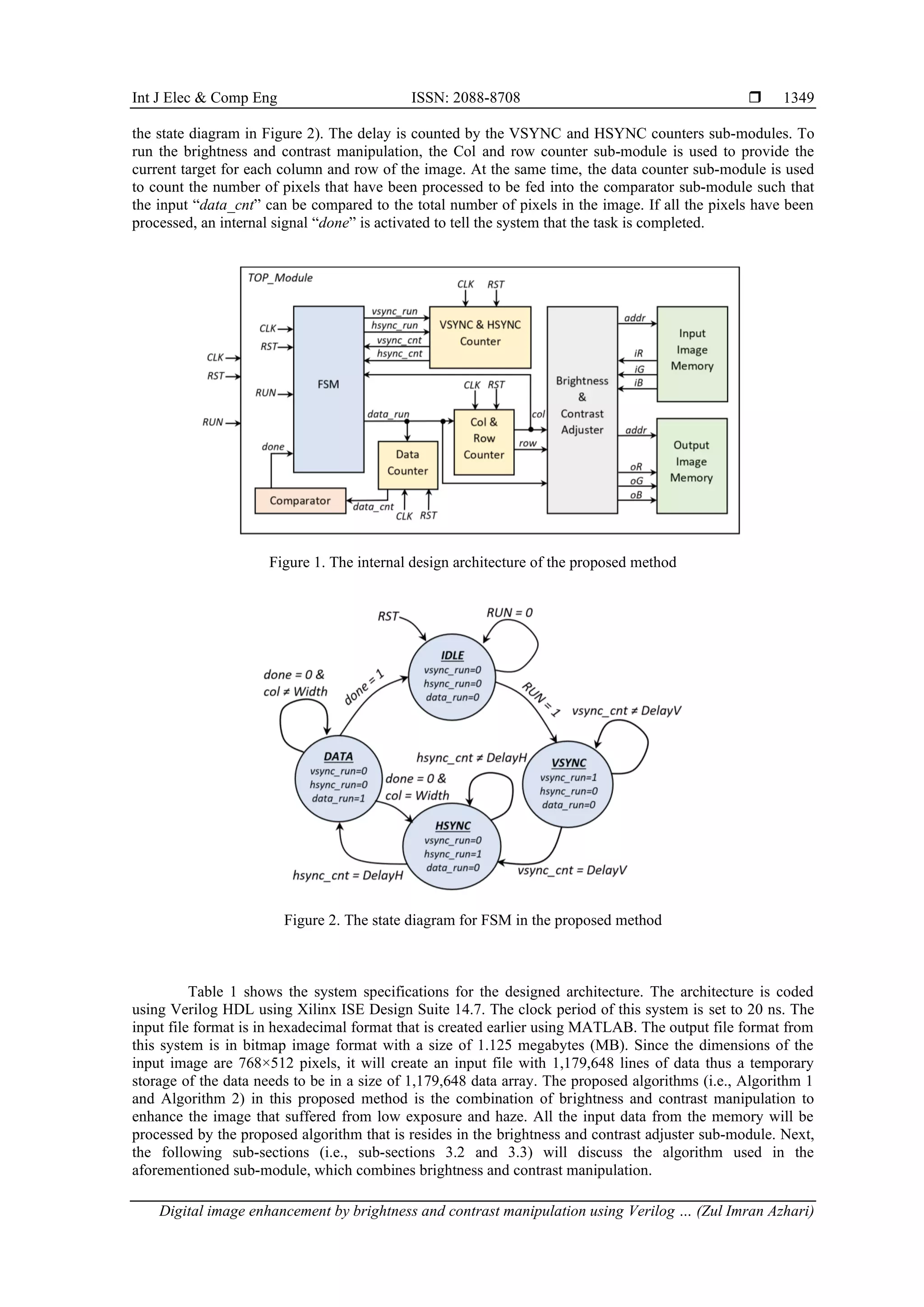 Digital image enhancement by brightness and contrast manipulation using ...