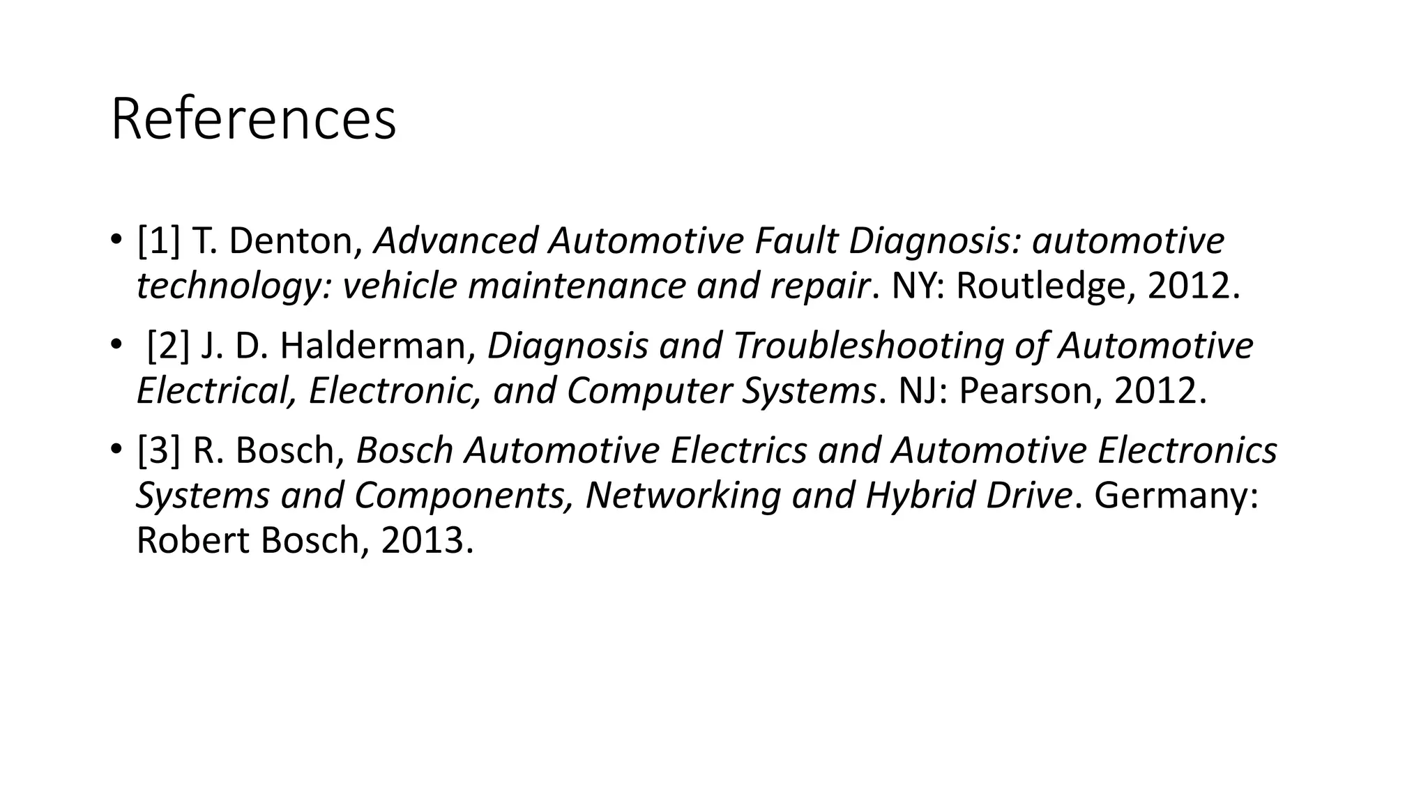 Oscilloscopes and Scan Tools | PPTX