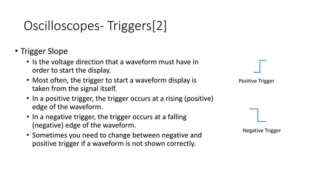 Oscilloscopes and Scan Tools | PPTX | Consumer Electronics | Technology & Computing