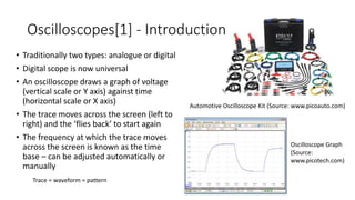 Oscilloscopes and Scan Tools | PPTX