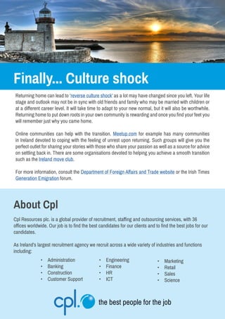 Cpl- A Practical Guide to Coming Home | PDF