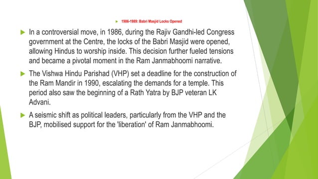 Explained: From 1528 To 2024, A 500-Year Timeline Of Ayodhya Ram Temple | PPTX