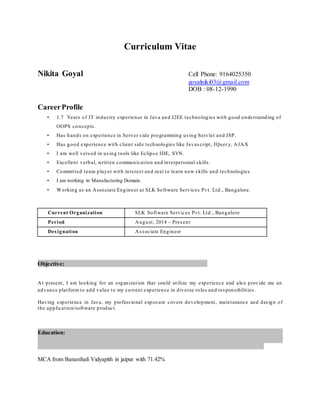 Nikita's Resume | PDF