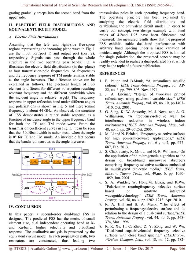An Analysis of Dual Band bandpass Filters using with Arbitrary Band ...