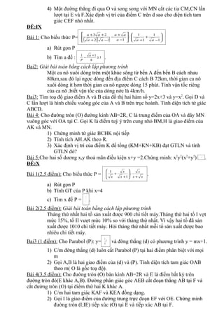 152 bai tap nang cao toan 10 | PDF