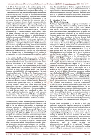 Customers Perceived Risk and the Adoption of Electronic Banking in ...