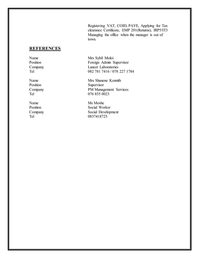 Latest copy cv | PDF