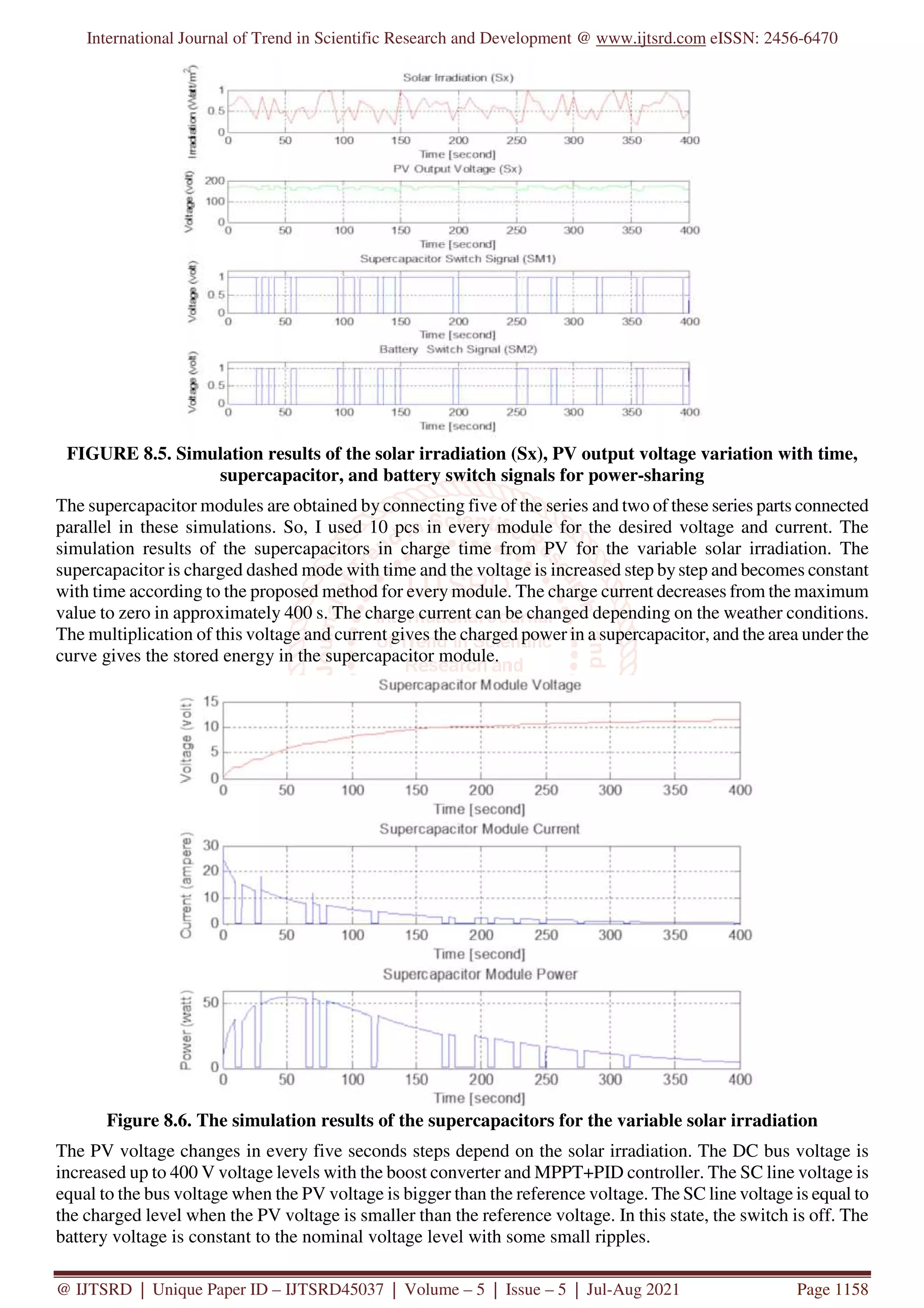 Hybrid Electric Vehicle Charging by Solar Panel using of Supercapacitors | PDF | Power and ...