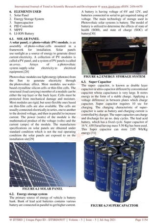 Hybrid Electric Vehicle Charging by Solar Panel using of ...