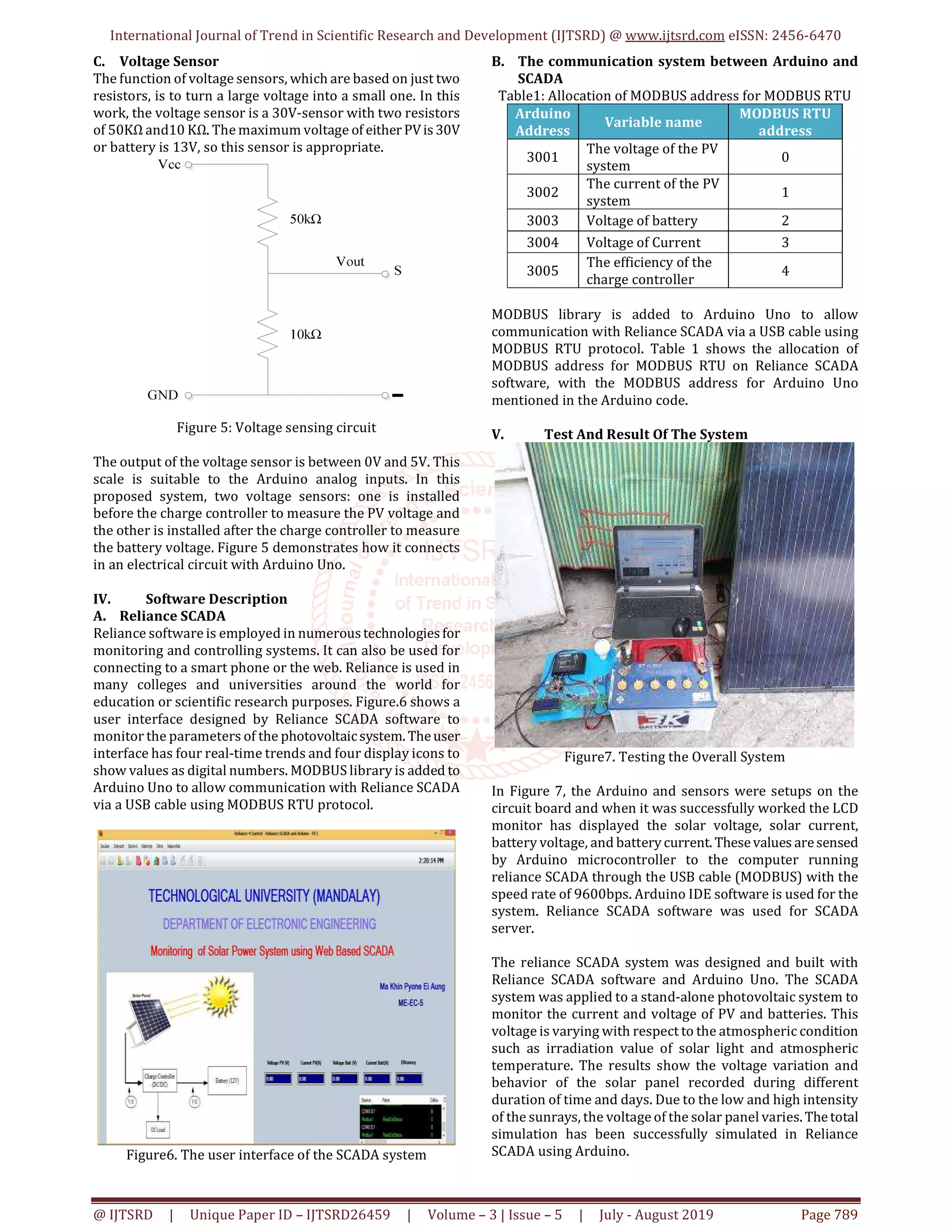 Monitoring and Control of Solar Power System using Reliance SCADA | PDF