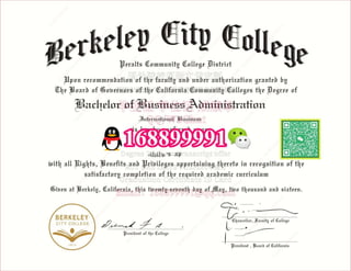 Berkeley City College Diploma Degree Transcript | PDF | Undergraduate ...