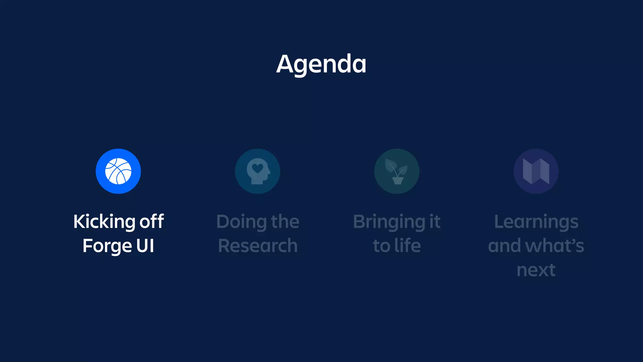 Designing Forge UI: A Story of Designing an App UI System | PPT