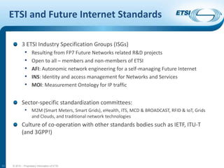 Ultan Mulligan - ETSI | PPT