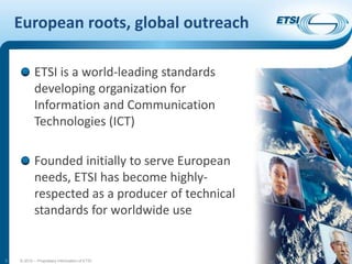 Ultan Mulligan - ETSI | PPT