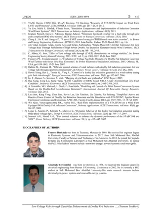 Low Voltage Ride-through Capability Enhancement of Doubly Fed Induction ...