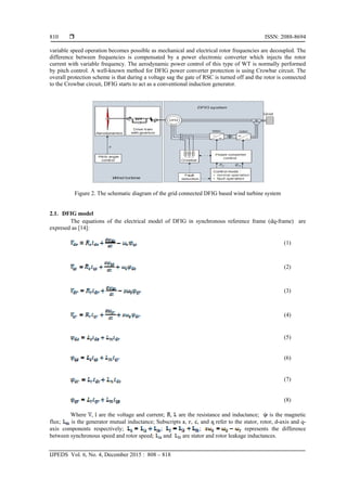 Low Voltage Ride-through Capability Enhancement of Doubly Fed Induction Generator based Wind ...