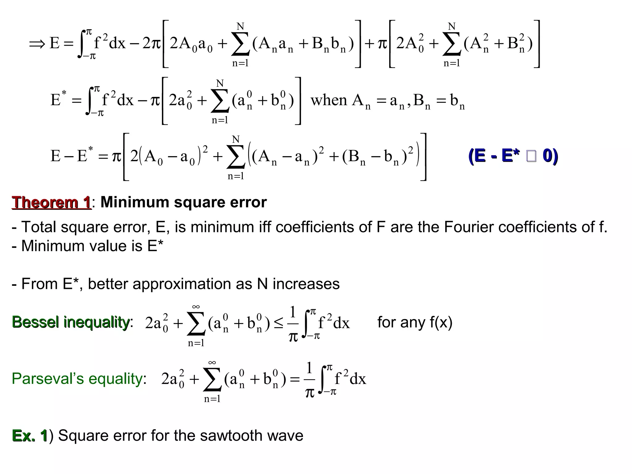 1531 fourier series- integrals and trans | PPT | Physics | Science