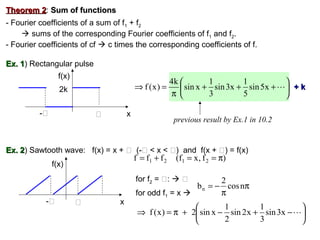1531 fourier series- integrals and trans | PPT