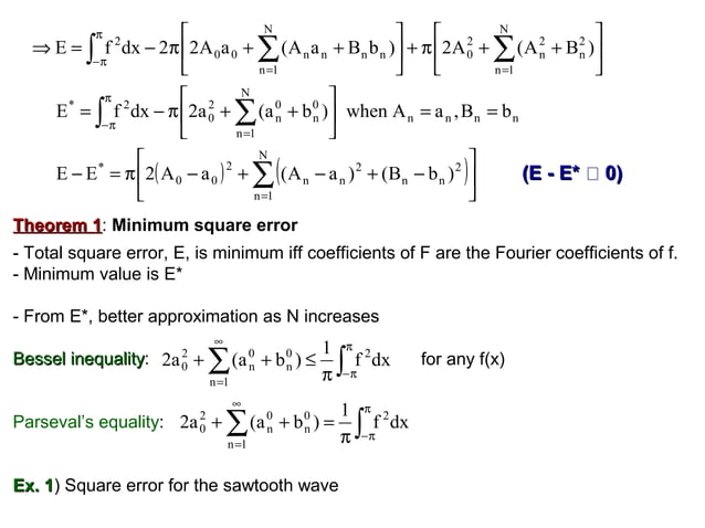 1531 fourier series- integrals and trans | PPT | Physics | Science