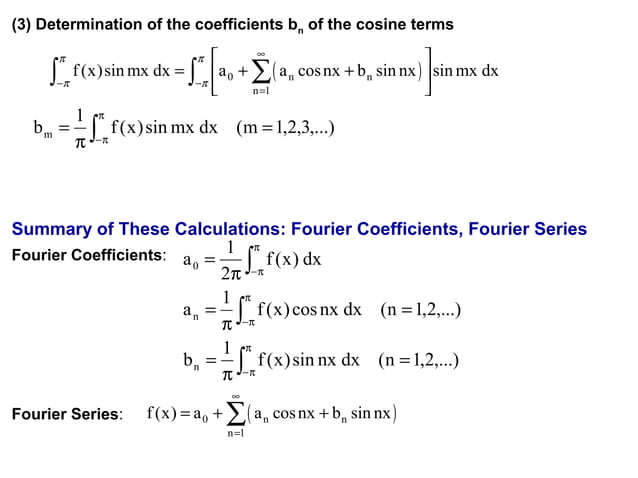 1531 fourier series- integrals and trans | PPT | Physics | Science