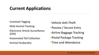 Radio Frequency Identification (RFID) by Bikram Kumar Sinha | PPTX