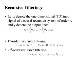 recursive bilatera filtering | PPTX