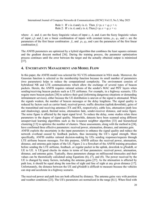 Evaluating Latency In Fifth Generation Vehicle To Everything Communications Using Adaptive Neuro