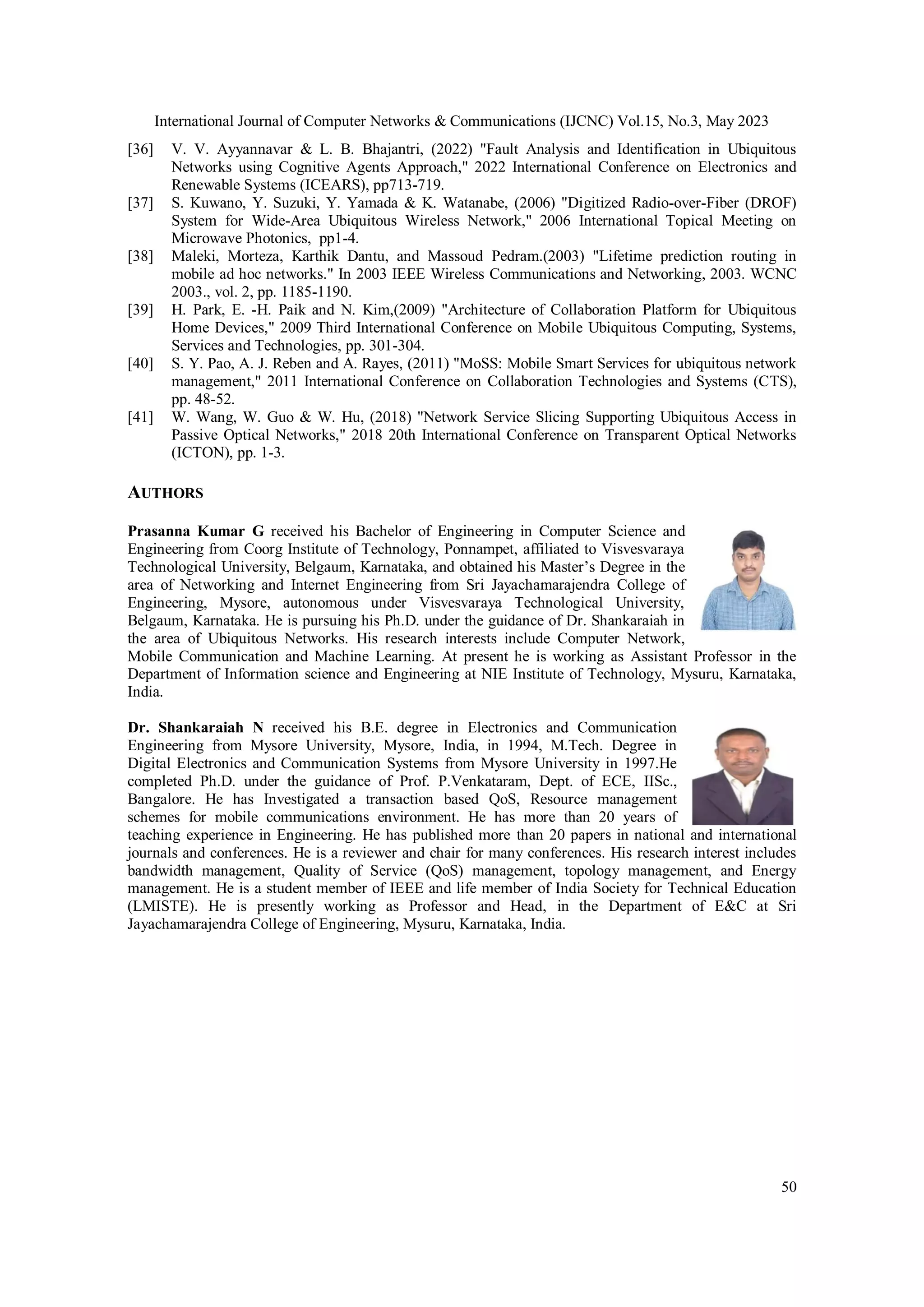 Iot Based Mobile Adaptive Routing Algorithm In A Ubiquitous Network Pdf