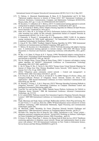 IoT-Based Mobile Adaptive Routing Algorithm in a Ubiquitous Network | PDF