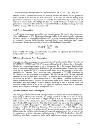 CONGESTION AND ENERGY AWARE MULTIPATH LOAD BALANCING ROUTING FOR LLNS | PDF
