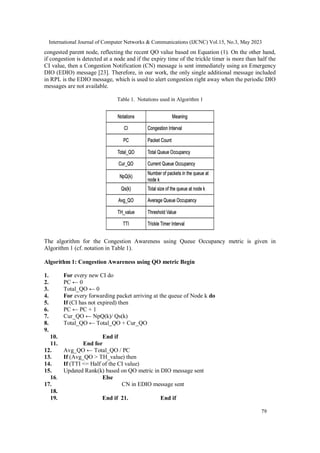 CONGESTION AND ENERGY AWARE MULTIPATH LOAD BALANCING ROUTING FOR LLNS | PDF