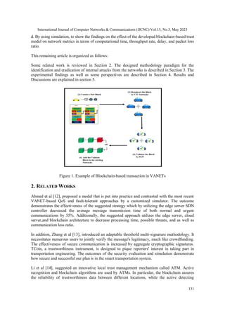 Blockchain-Based Secure and Scalable Routing Mechanisms for VANETs Applications | PDF
