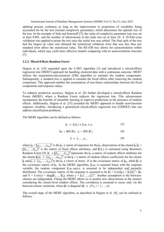 A COMPARATIVE ANALYSIS OF DATA MINING METHODS AND HIERARCHICAL LINEAR MODELING USING PISA 2018 ...