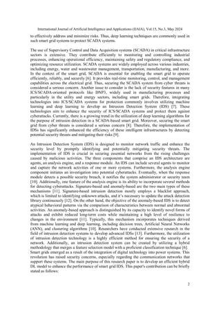 DEEP LEARNING FOR SMART GRID INTRUSION DETECTION: A HYBRID CNN-LSTM-BASED MODEL | PDF