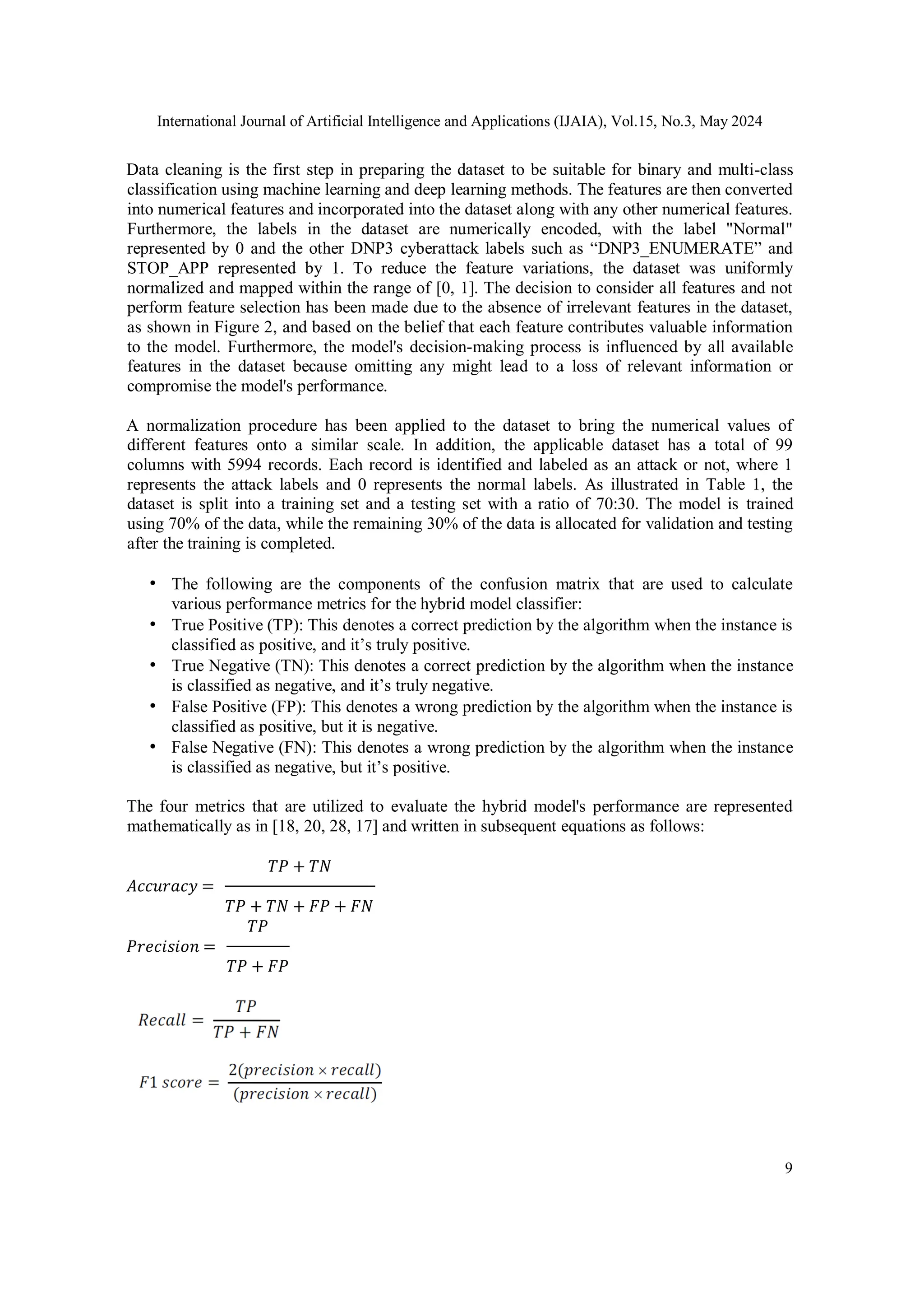 DEEP LEARNING FOR SMART GRID INTRUSION DETECTION: A HYBRID CNN-LSTM-BASED MODEL | PDF